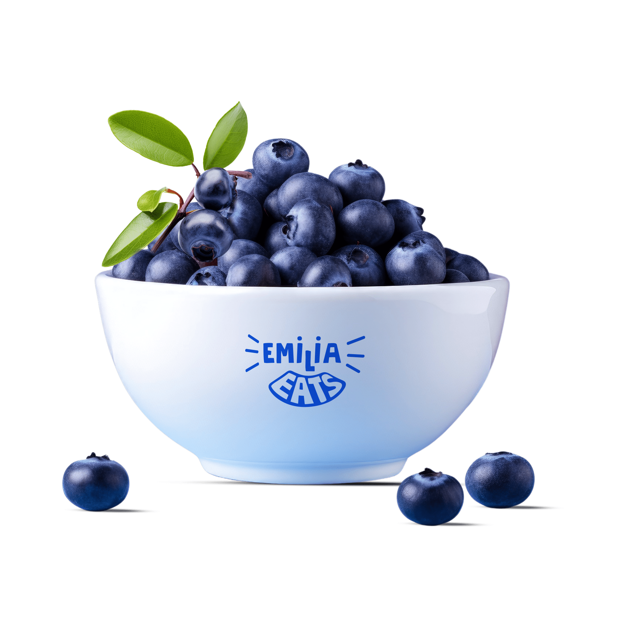 Frozen Blueberries - Emilia Eats